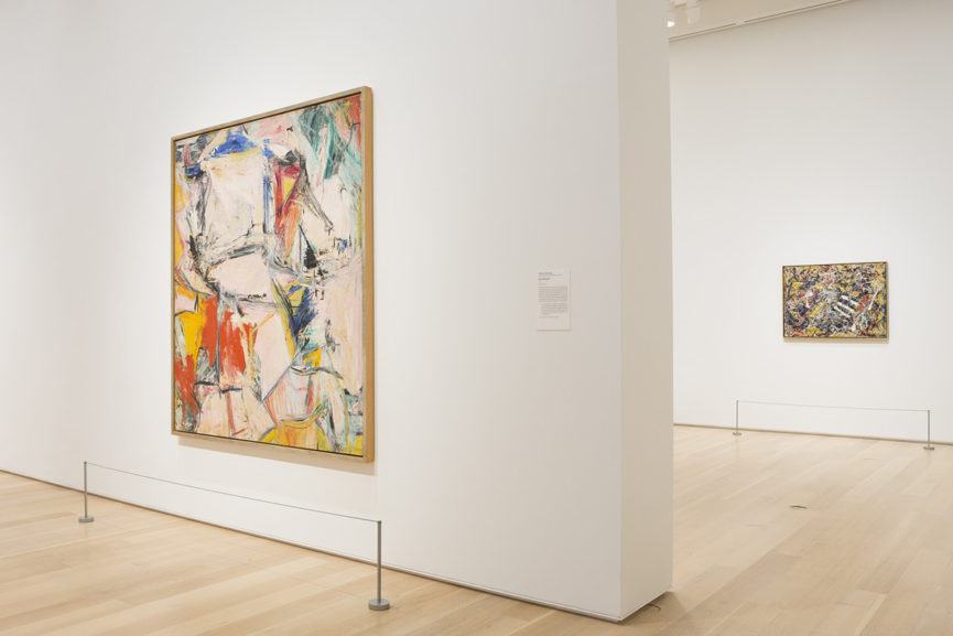 Paul Cézanne “The Card Players” & Willem de Kooning’s “Interchange” The ...